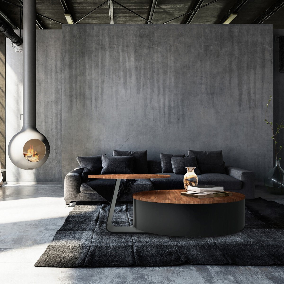 Design Couchtisch Tischgestell Modell "Paris" Wohnzimmer Tisch exklus ...