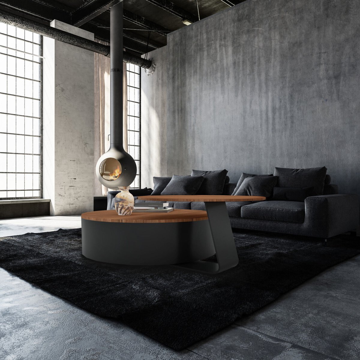 Design Couchtisch Tischgestell Modell "Paris" Wohnzimmer Tisch exklus ...